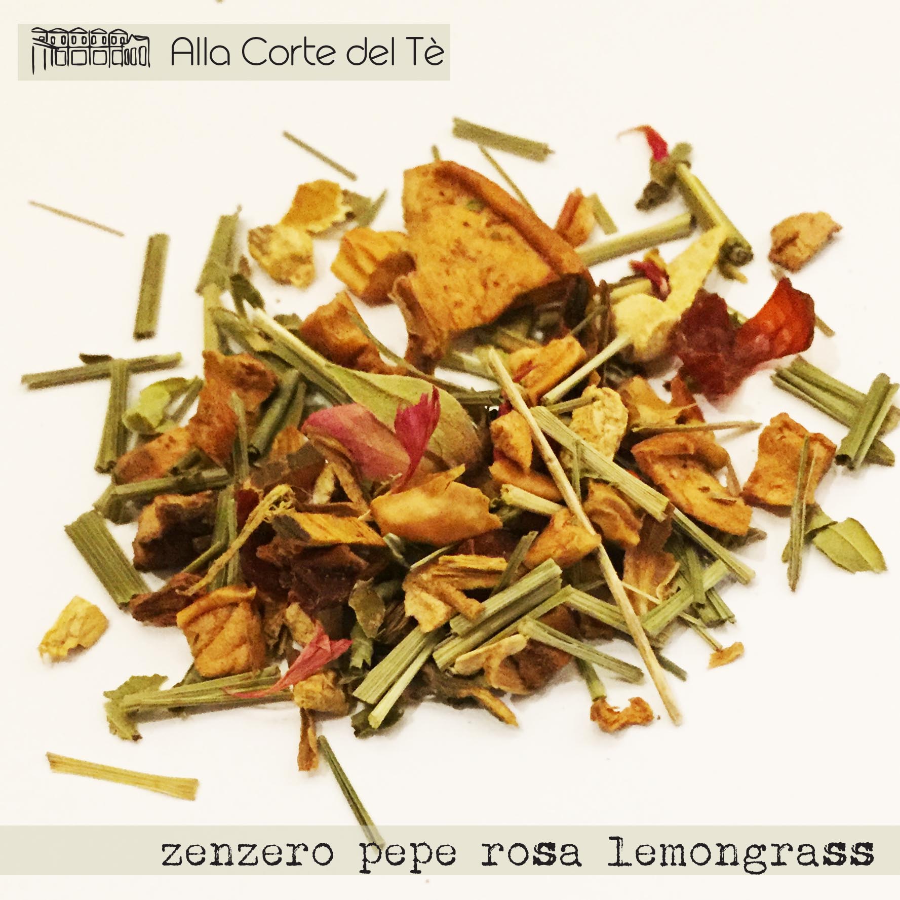 Zenzero Pepe Rosa Lemongrass - Alla Corte del Tè